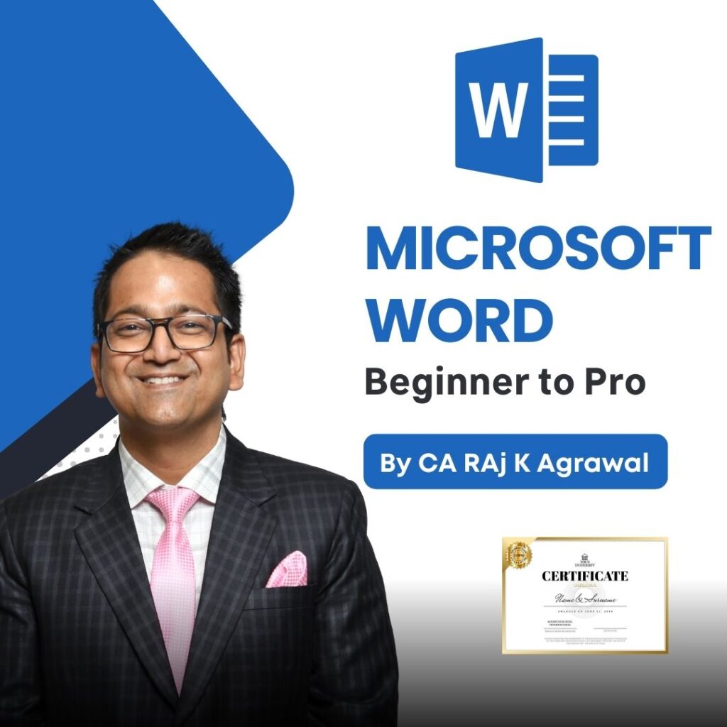 Microsoft Word - Beginner to Pro Course