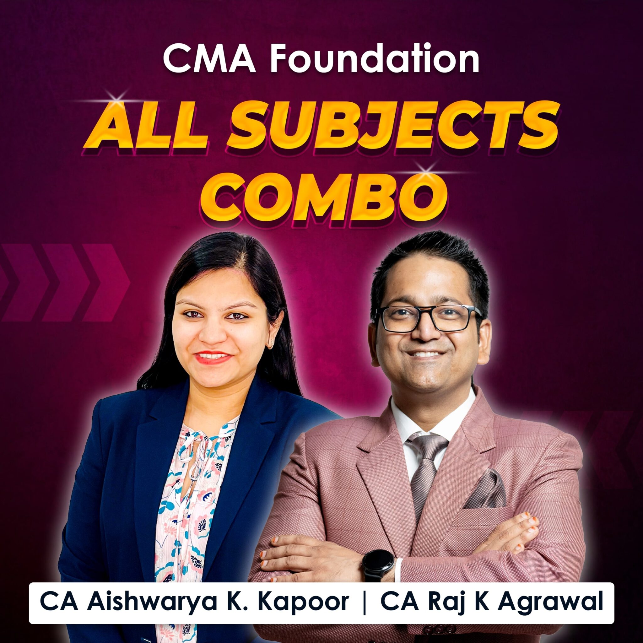 CMA Foundation All Subjects Combo