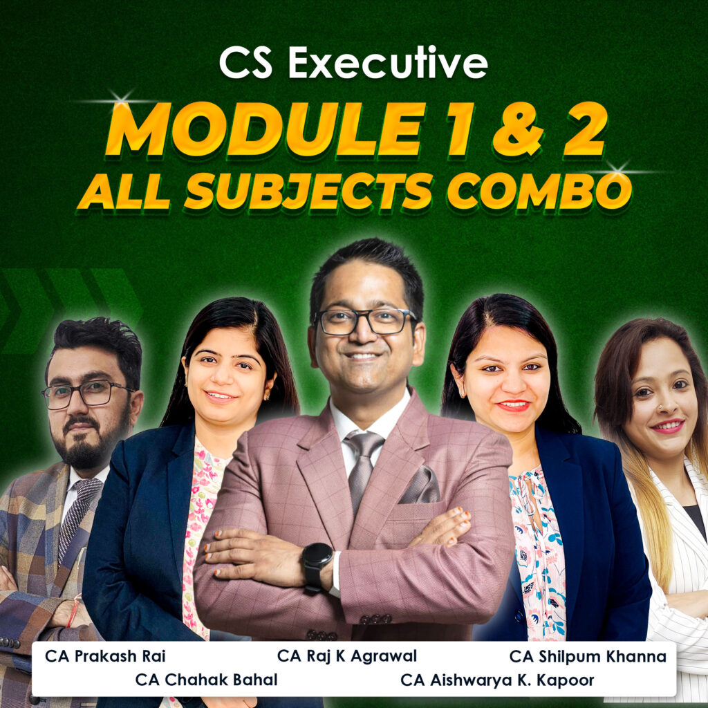 CS Executive Both Modules Combo New Syllabus | All Subjects