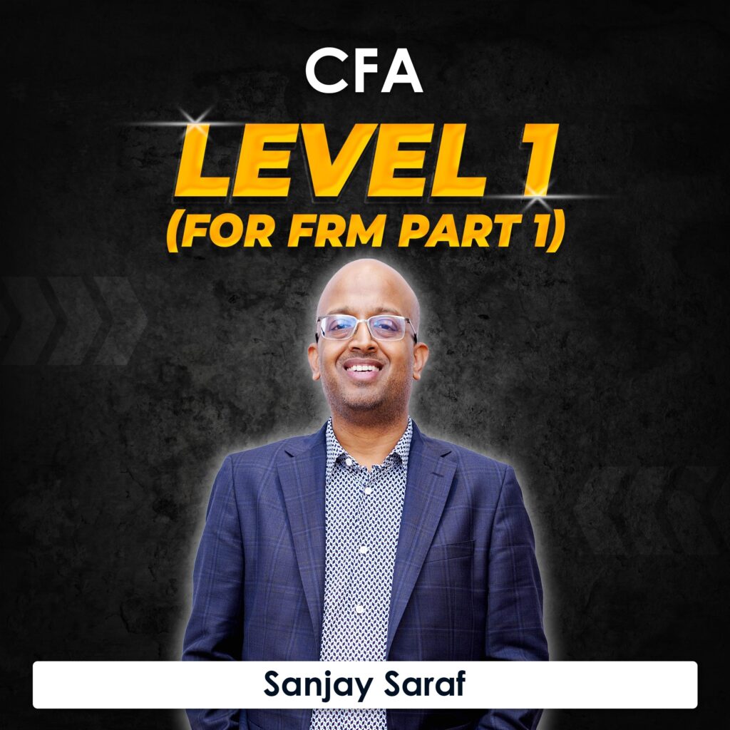 CFA level 1 live classes by Sanjay Saraf